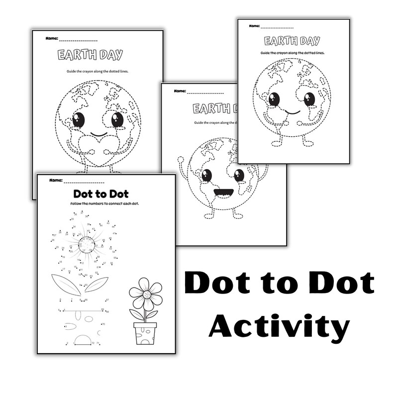 Earth Day Activities Book Printable Instant Download Earth Day ...