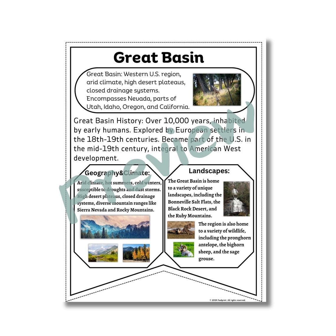 Native American Indians Tribes Heritage Month Posters US Geography ...