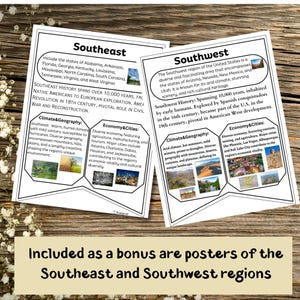 Native American Coloring Pages Map US Southeast Southwest Regions ...