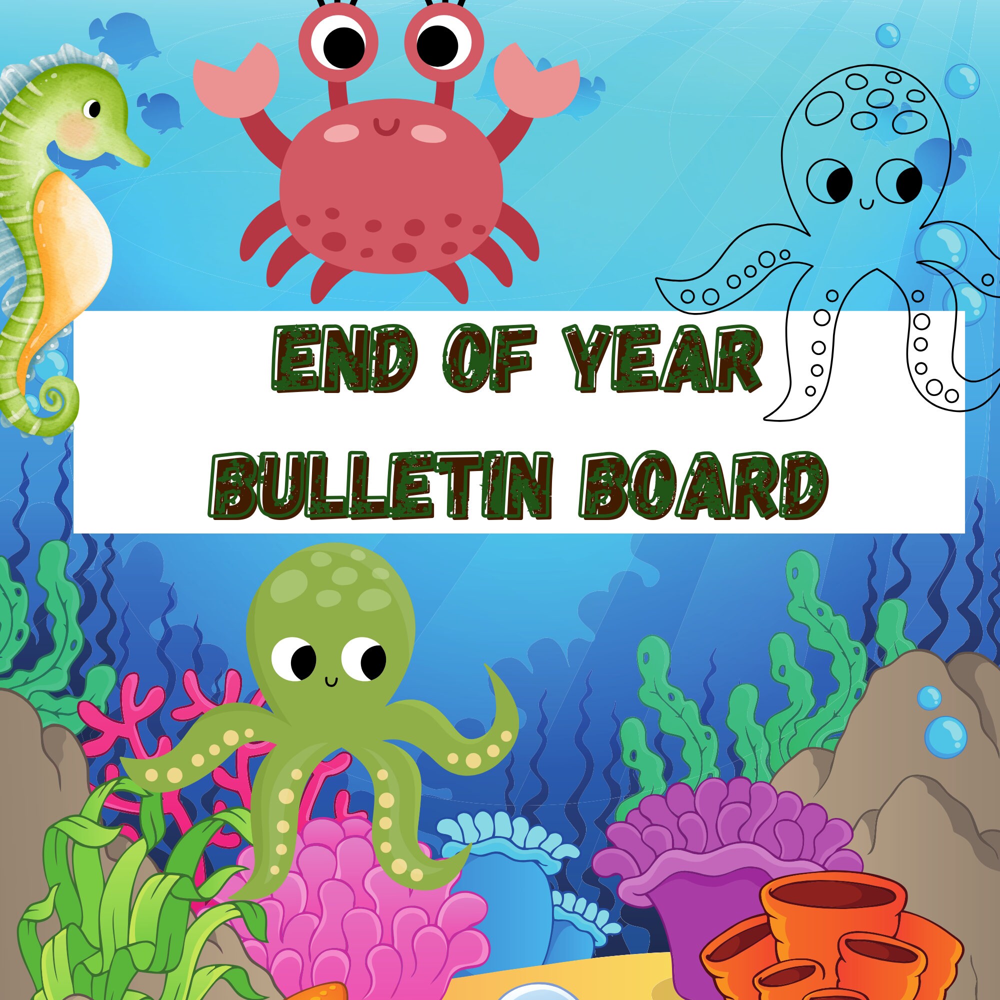 End of Year Bulletin Board | May June Bulletin Board | Teacher ...