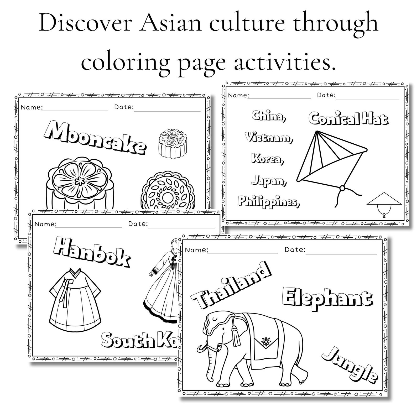 Asian Pacific Islander American Heritage Month Posters Classroom Decor ...