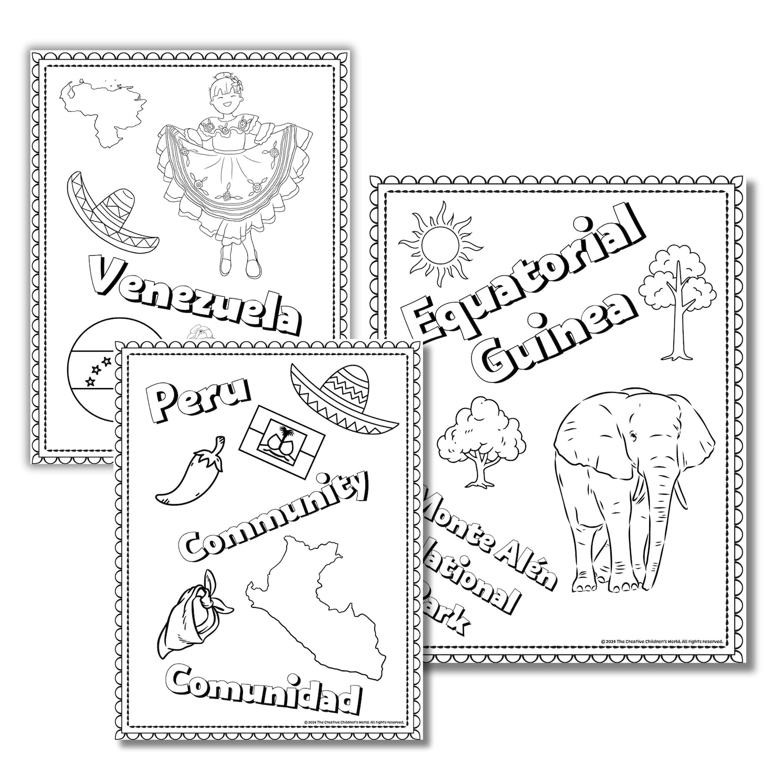 Hispanic Heritage Month Coloring Pages Book National Hispanic Heritage ...