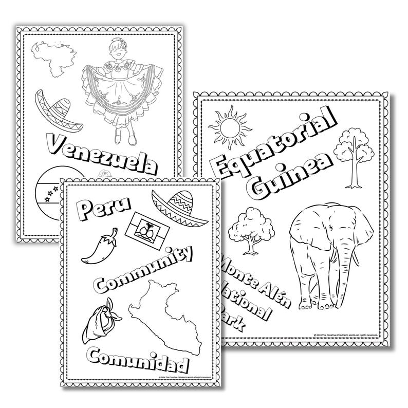 Hispanic Heritage Month Coloring Pages Book National Hispanic Heritage ...