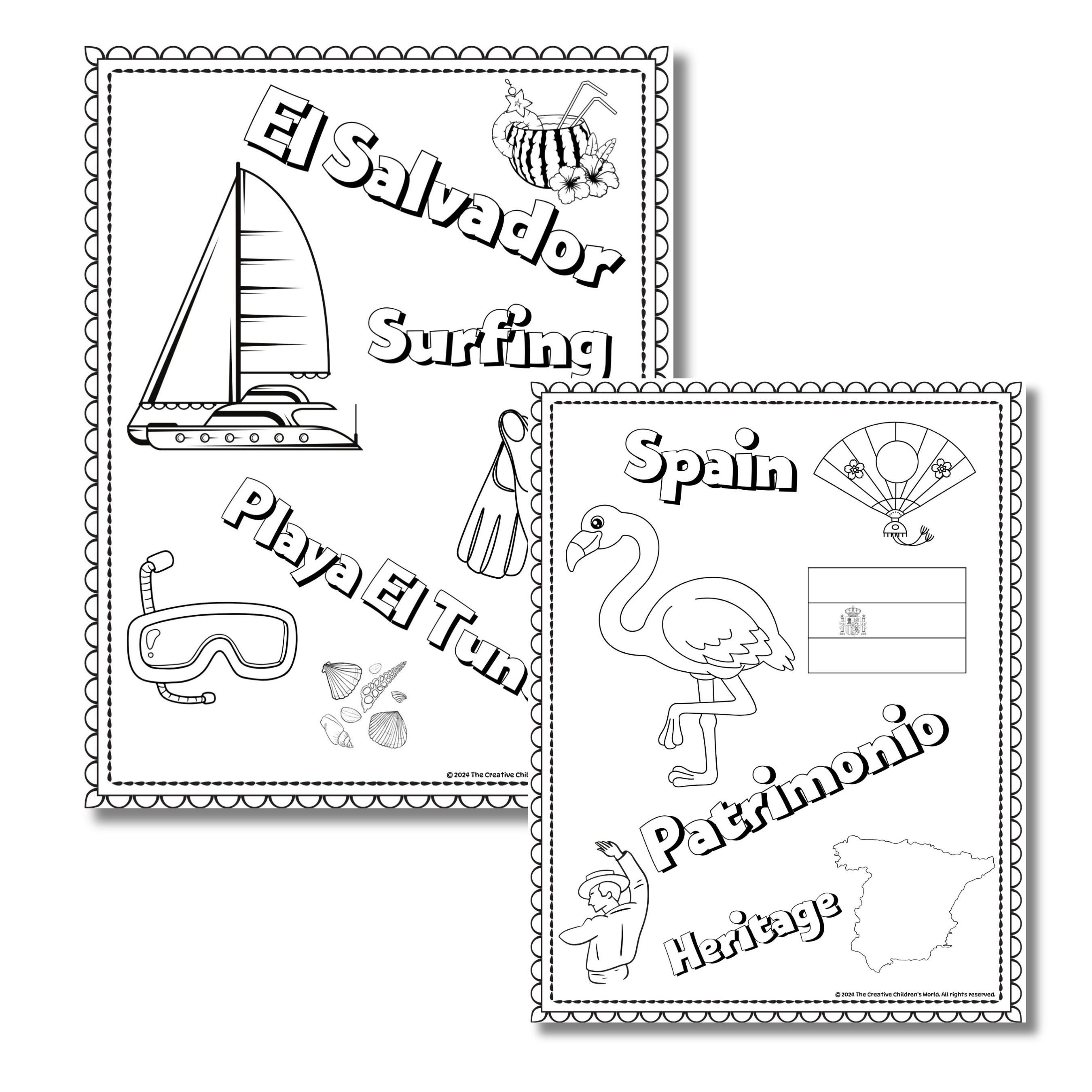 Hispanic Heritage Month Coloring Pages Book National Hispanic Heritage ...