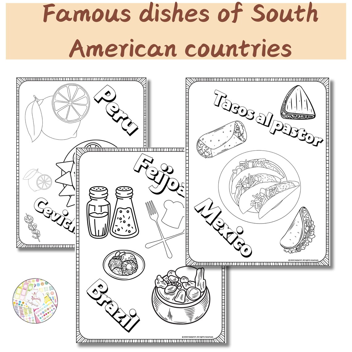 Hispanic Heritage Month Coloring Pages Book National Hispanic Heritage ...