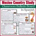 Mexico Country Study "in Spanish" Classroom Bulletin Board Cinco De ...
