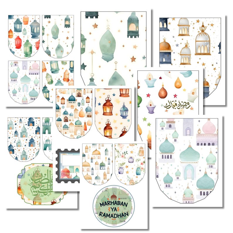 Ramadan Eid Mubarak Decor Banners Bulletin Board | Ramadan Islamic ...