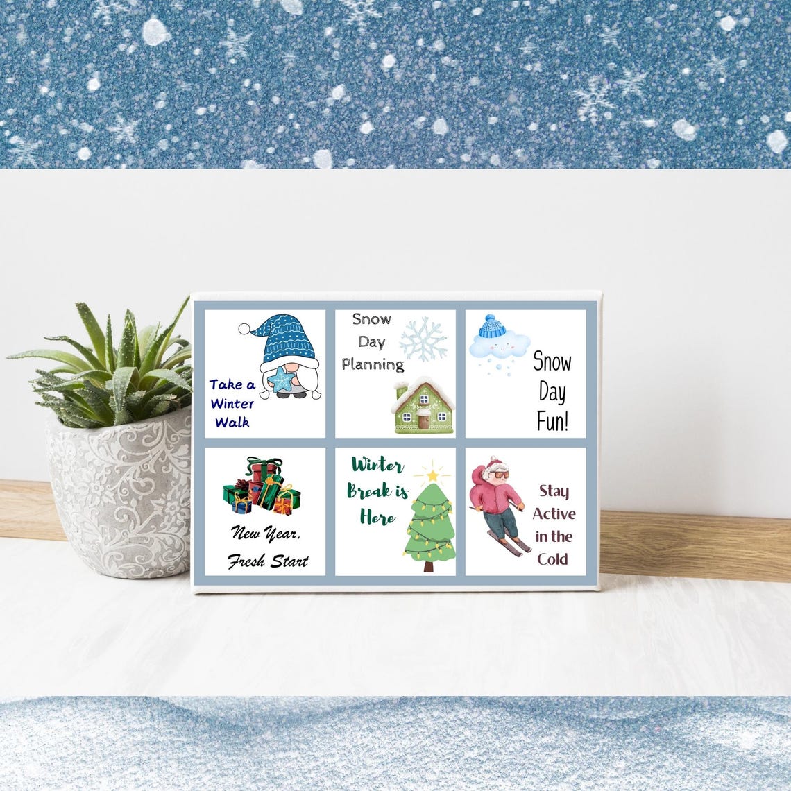 Winter Positive Affirmation Cards Posters Classroom Decor Therapy Tools ...
