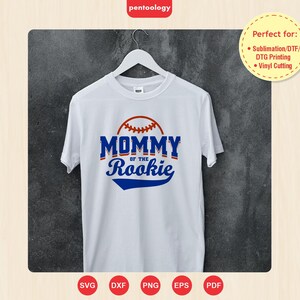 Rookie of the Year Svg | Baseball Birthday Family Shirt SVG - Mommy ...