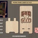 God is Good SVG, Cell Phone Stand Laser Cut File, Christian Theme Phone ...