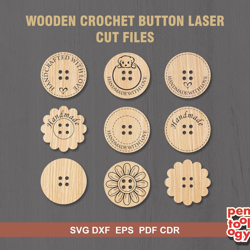 Handmade Label Button - Etsy UK