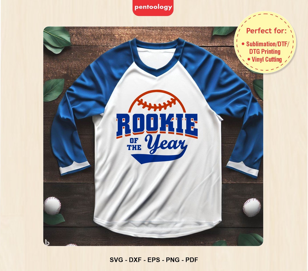 Rookie of the Year SVG, First Birthday Svg, Rookie Year Shirt, 1st ...