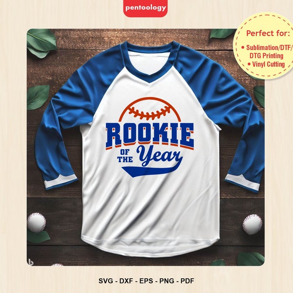 Rookie of the Year Stencil - Etsy