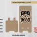 God is Good SVG, Cell Phone Stand Laser Cut File, Christian Theme Phone ...