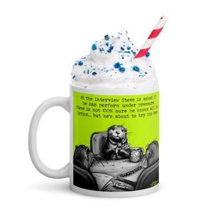 The Interview - Steve Mug - Etsy