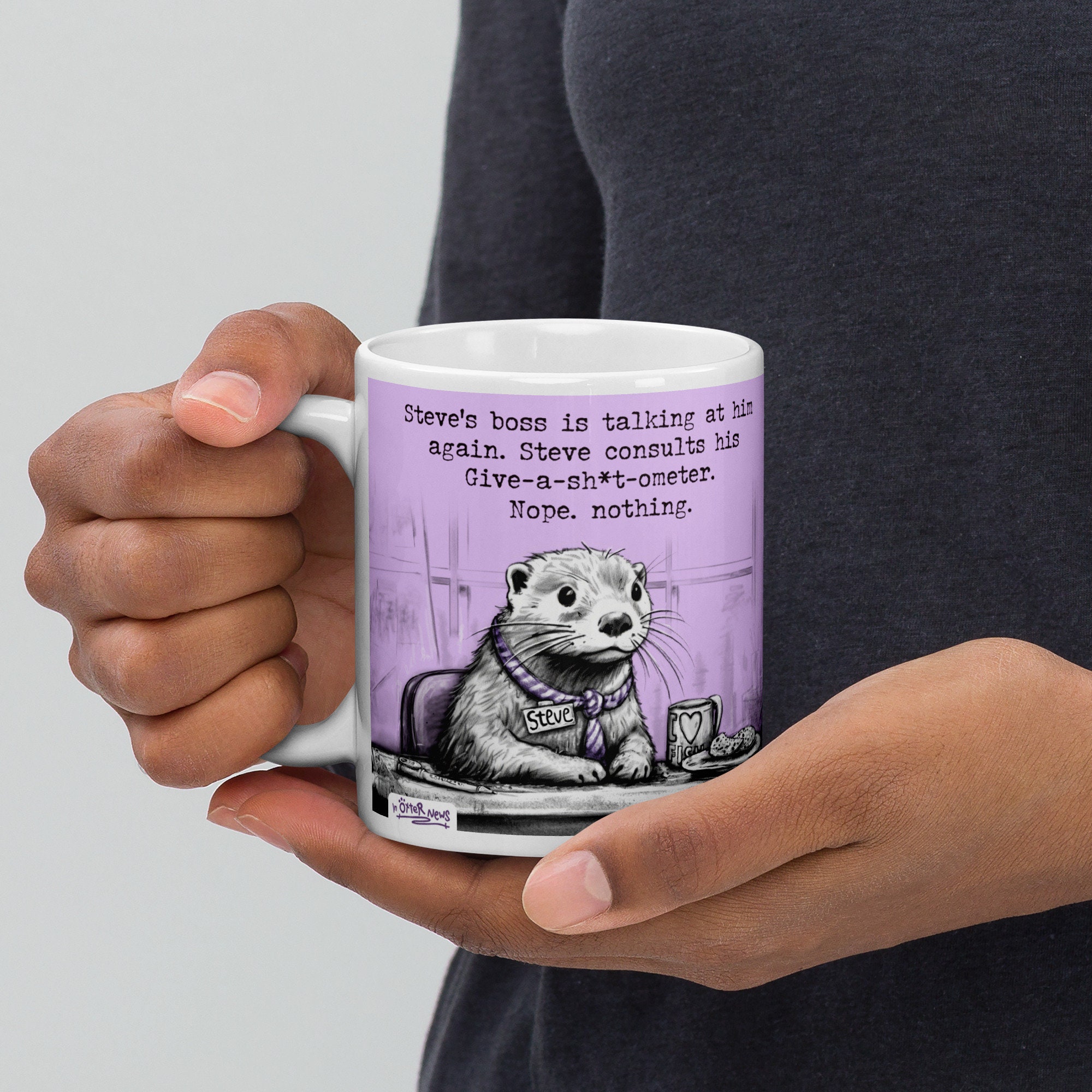 Steve's Give-a-sh*t-ometer Mug - Etsy UK