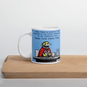 Stone Cold Steve Otter Mug - Etsy