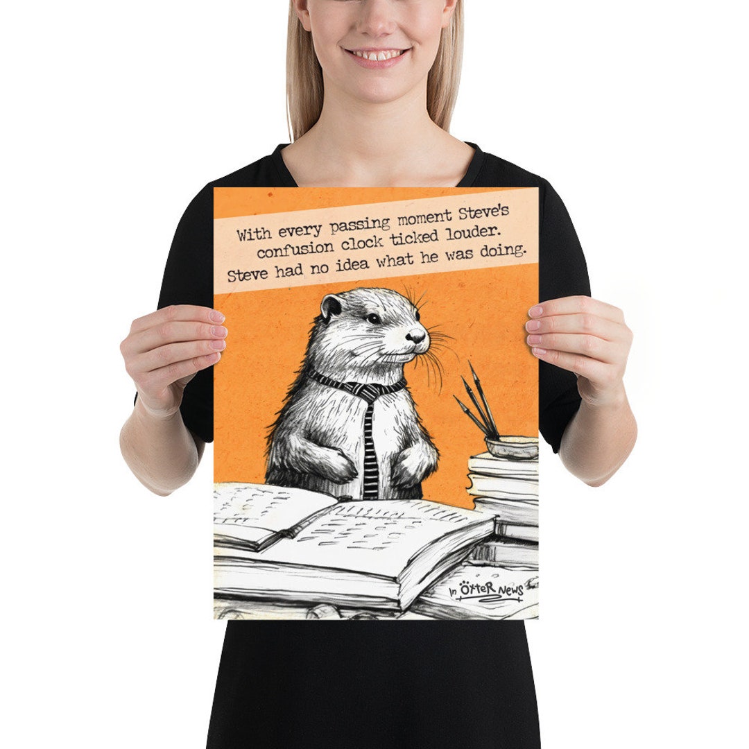 Steve's Confusion Clock - Etsy