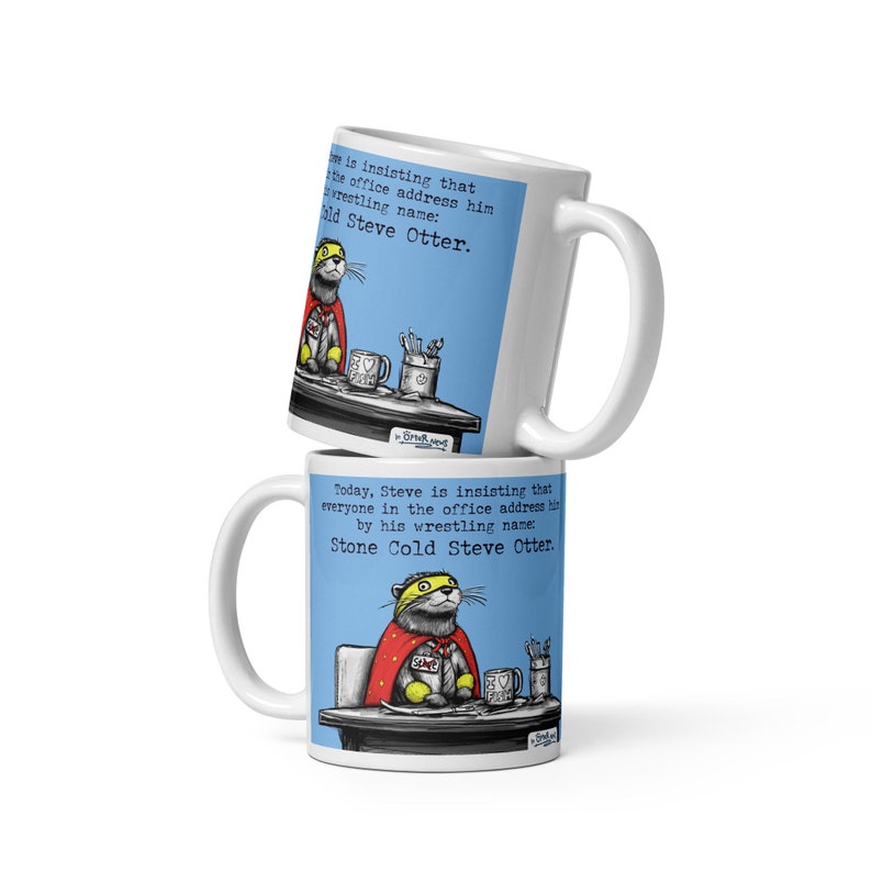 Stone Cold Steve Otter Mug - Etsy