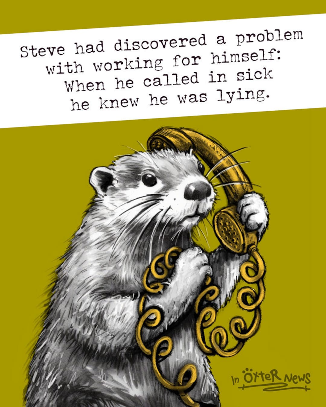 Steve Calls in Sick - Etsy