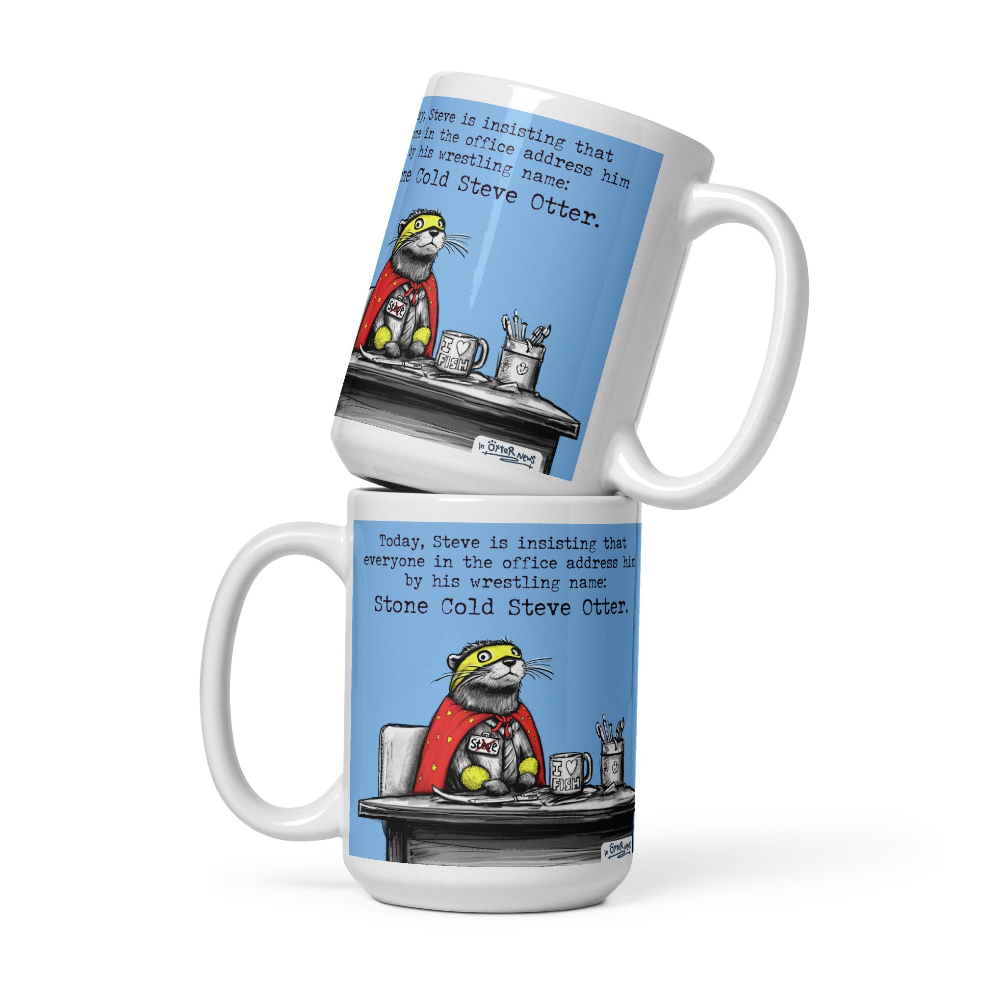 Stone Cold Steve Otter Mug - Etsy