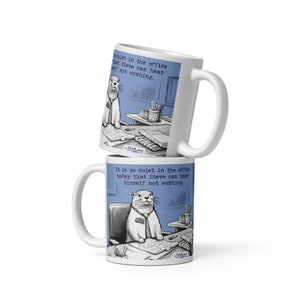 Quiet, Steve is Working Mug - Etsy