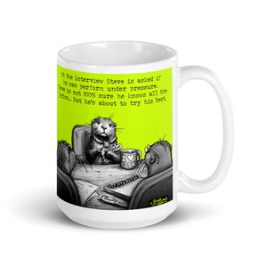 The Interview - Steve Mug - Etsy