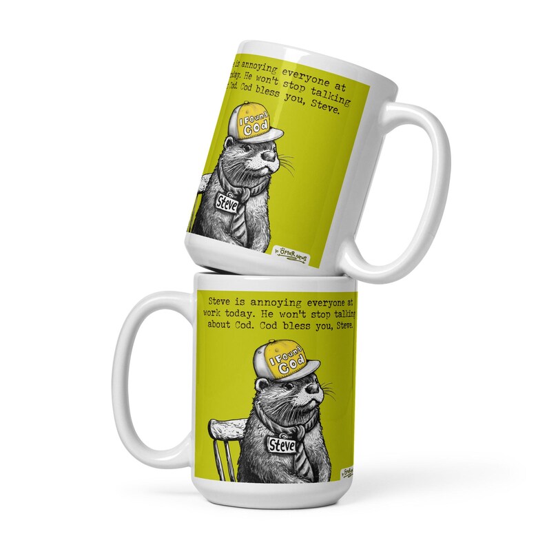 Finding Cod - Steve Mug - Etsy
