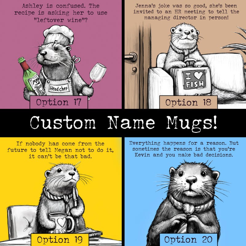 Personalized Mugs Animal - Etsy