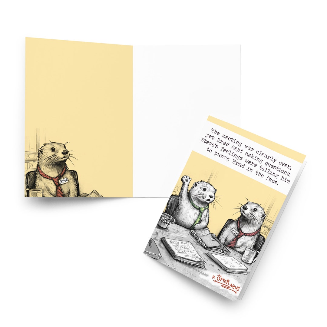 The Meeting is Over - Etsy UK