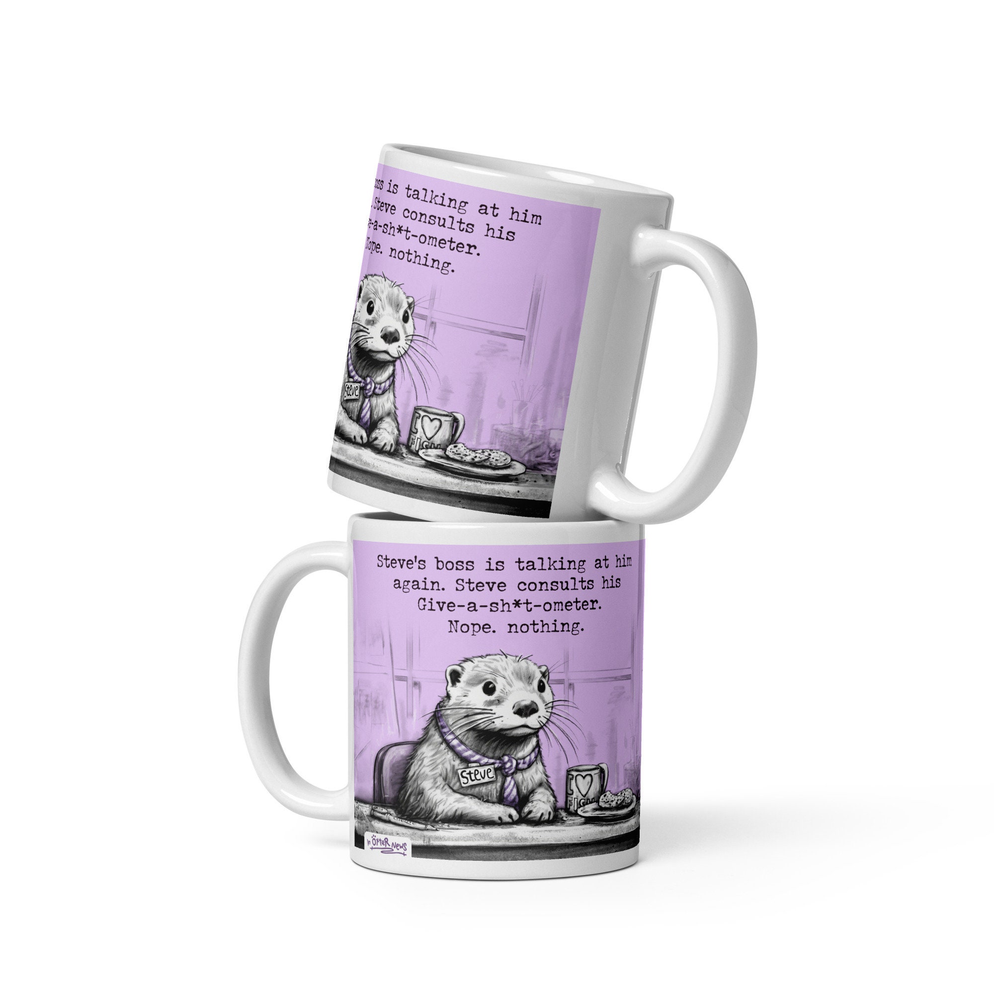Steve's Give-a-sh*t-ometer Mug - Etsy UK