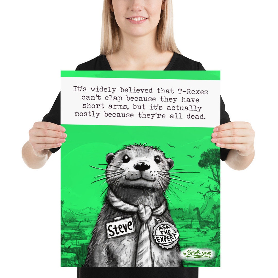 T-rex - Steve Print - Etsy