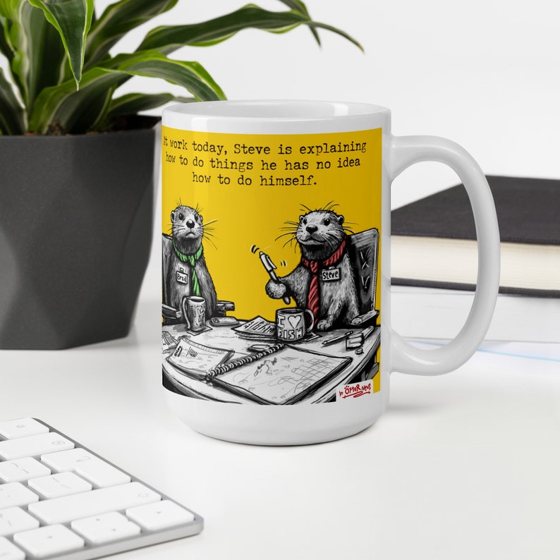 Steve Explains Mug - Etsy Australia