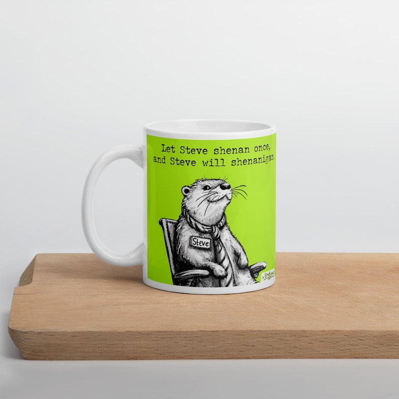 Shenanigans - Steve Mug - Etsy Australia