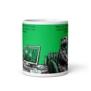 Steve Vs. Artificial Intelligence Mug - Etsy