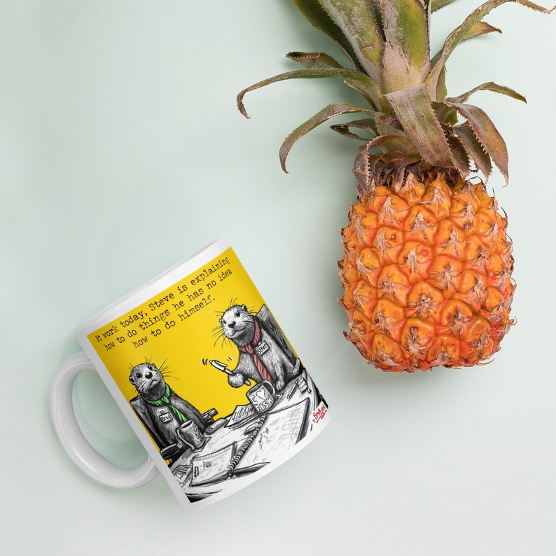 Steve Explains Mug - Etsy Australia