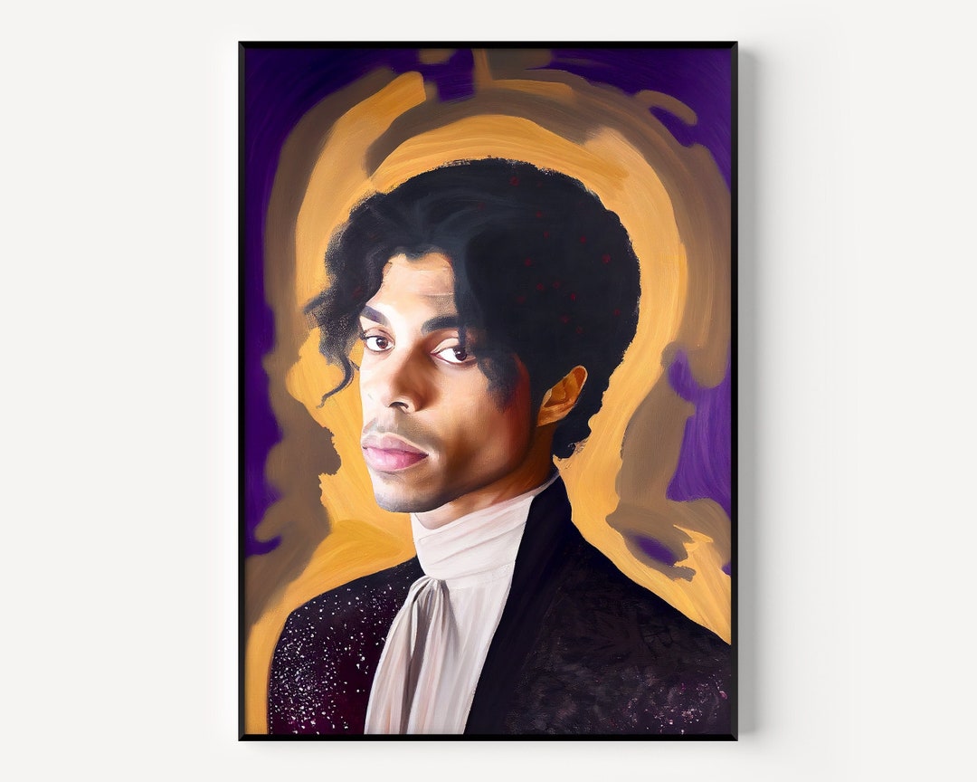 Prince Wall Art Prince Print Famous Oil Painting Man Portrait Painting ...
