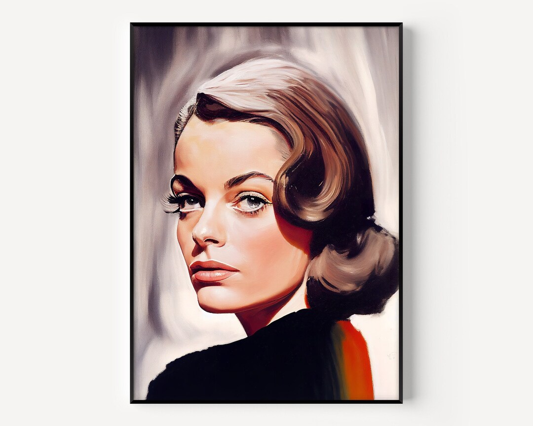 Romy Wall Art Woman Print Famous Oil Painting Women Portrait Painting ...