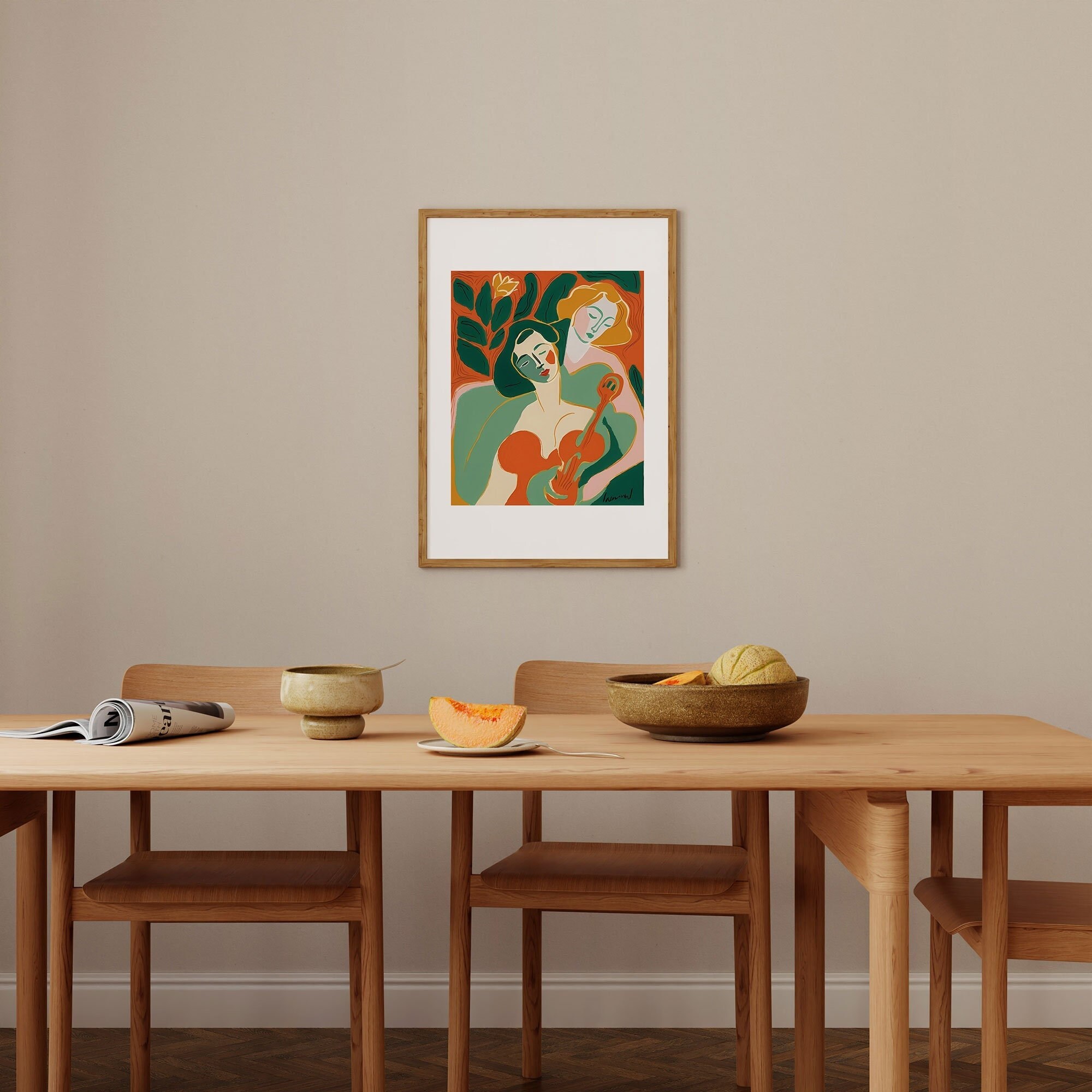 Henri Matisse Print Exhibition Gallery Wall Art Poster Matisse Women ...