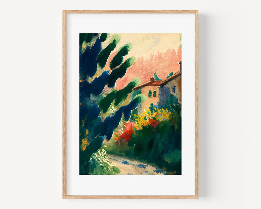 Henri Matisse Printing Landscape Art Paint Naturism Wall Art Nature ...