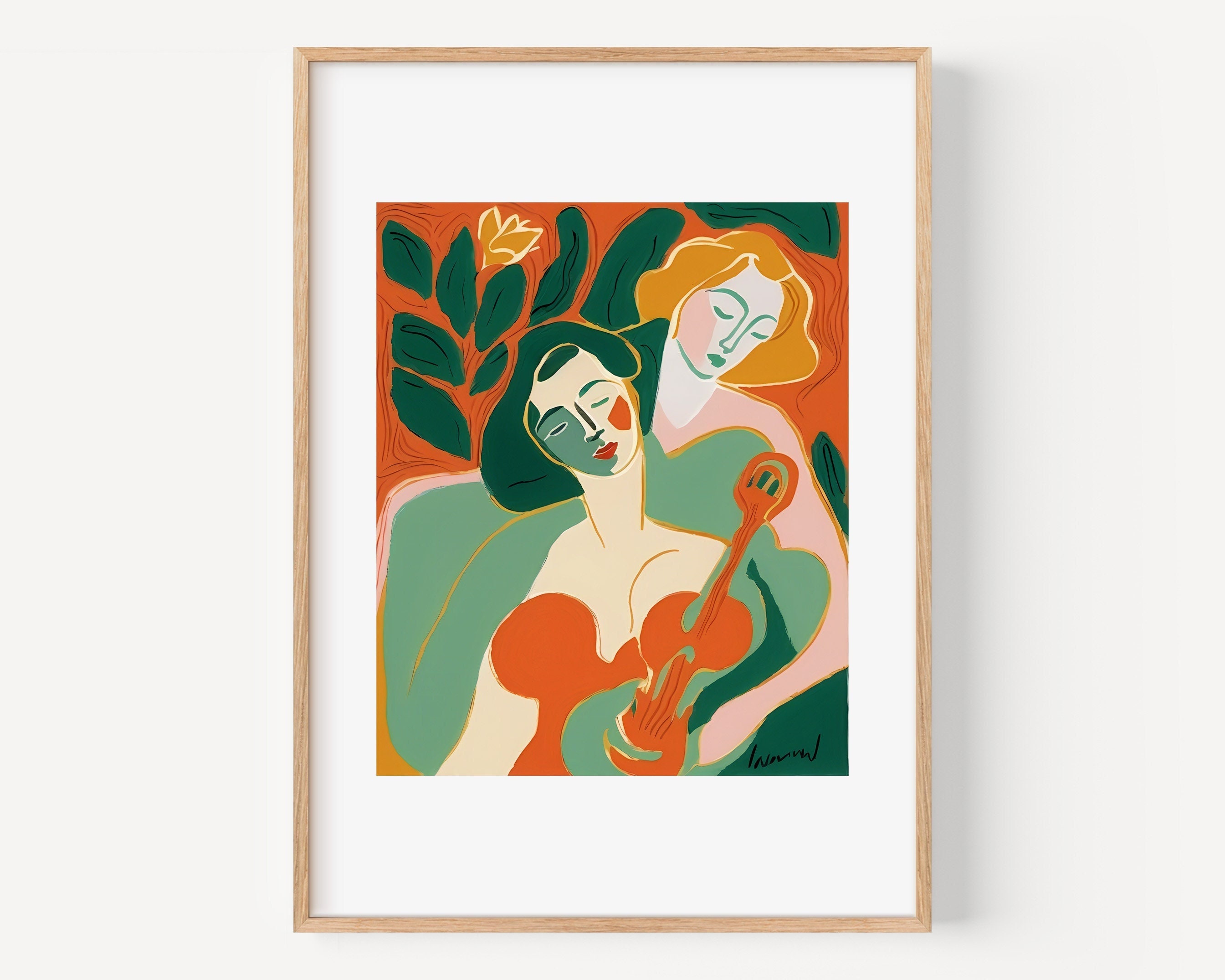 Henri Matisse Print Exhibition Gallery Wall Art Poster Matisse Women ...