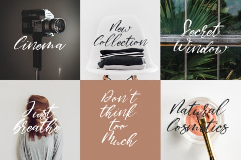 Stereotype Font Handwritten Font Wedding Font, Modern Font, Display ...