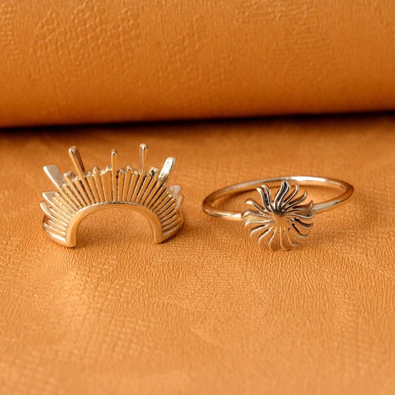 Sunburst Ring - Etsy