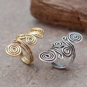 Coconut Tree Ring, Tree Ring, Signet Ring, Tropical Ring, Dainty Ring ...