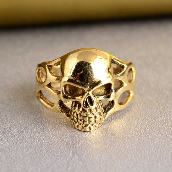 Skull Ring - Etsy