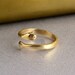 Gold Love Hugging Hand Stackable Ring, Love Hug Ring, Couple Ring ...