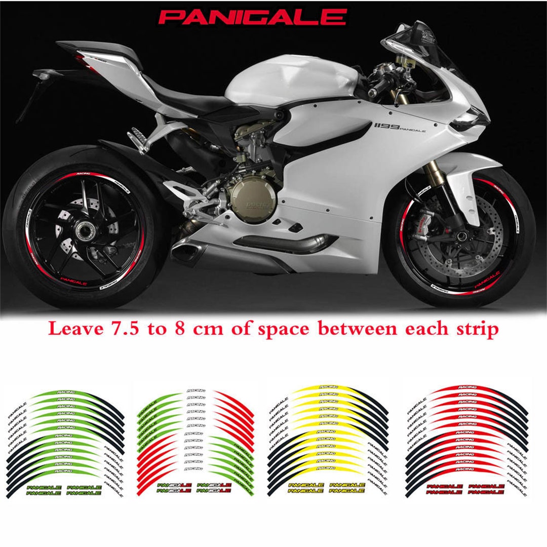 Ducati Motorcycle PANIGALE Wheel Personalized Sticker DIY Hub - Etsy