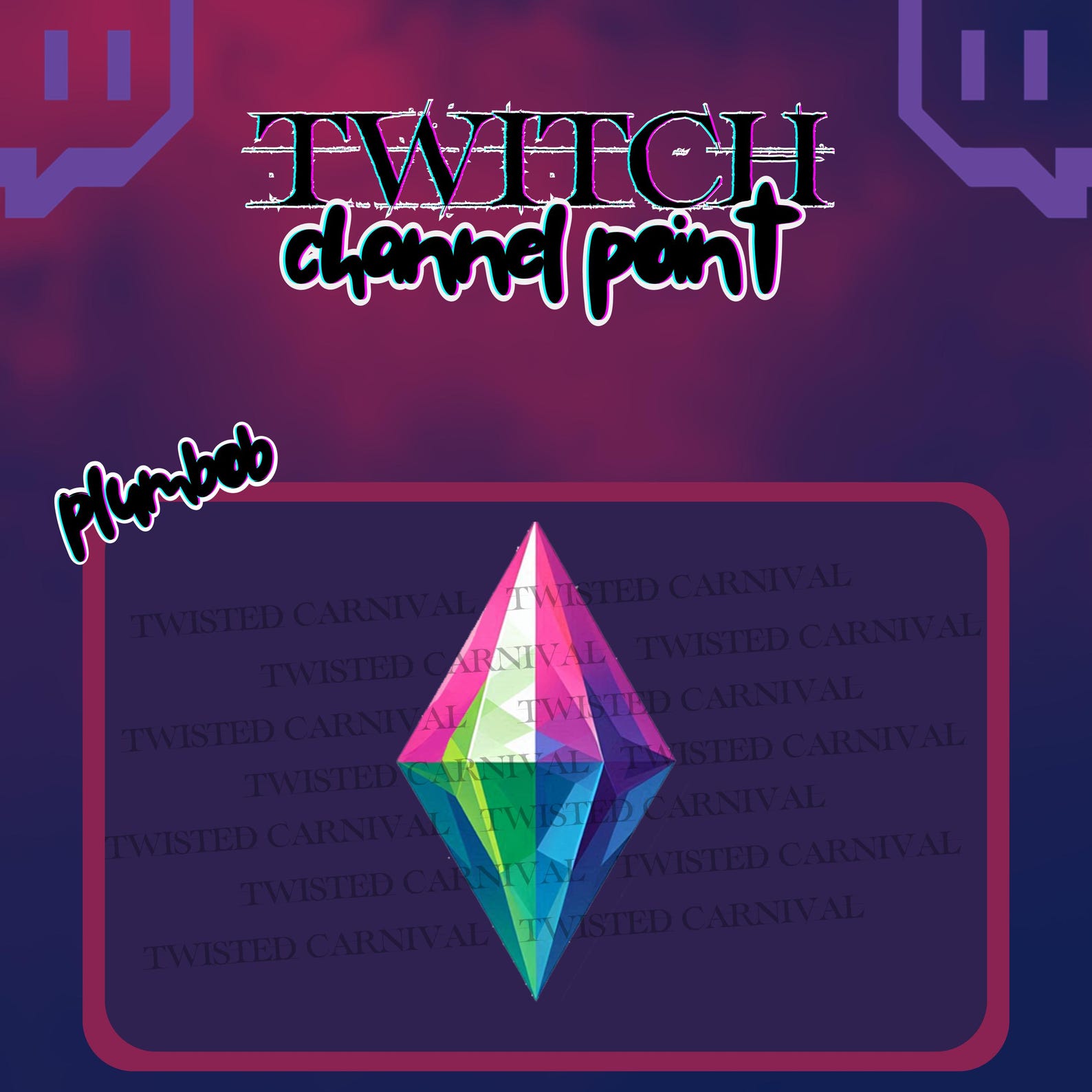 The Sims Plumbob Twitch Channel Point - Digital Download - - Etsy
