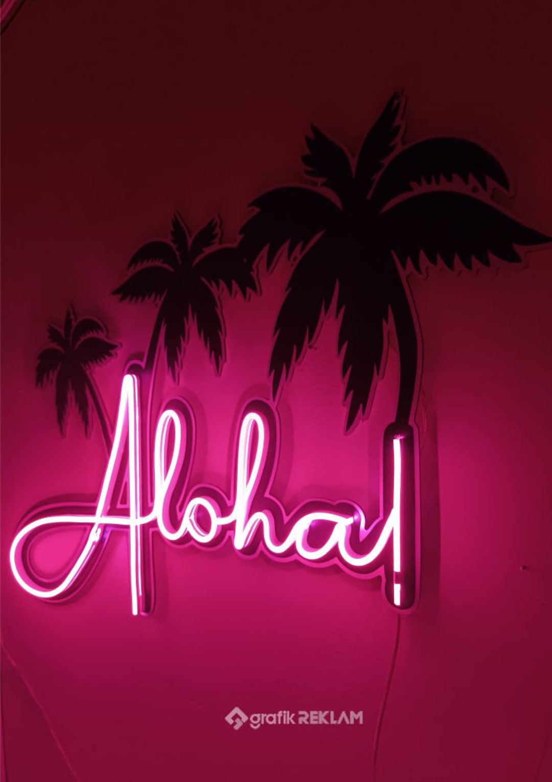 Aloha Neon Custom Neon Sign Neon Sign Home Decor Neon - Etsy