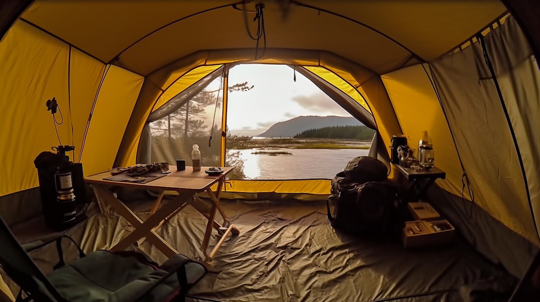 Set of 4 Rugged Outdoors-inspired Zoom Virtual Backgrounds: Digital ...